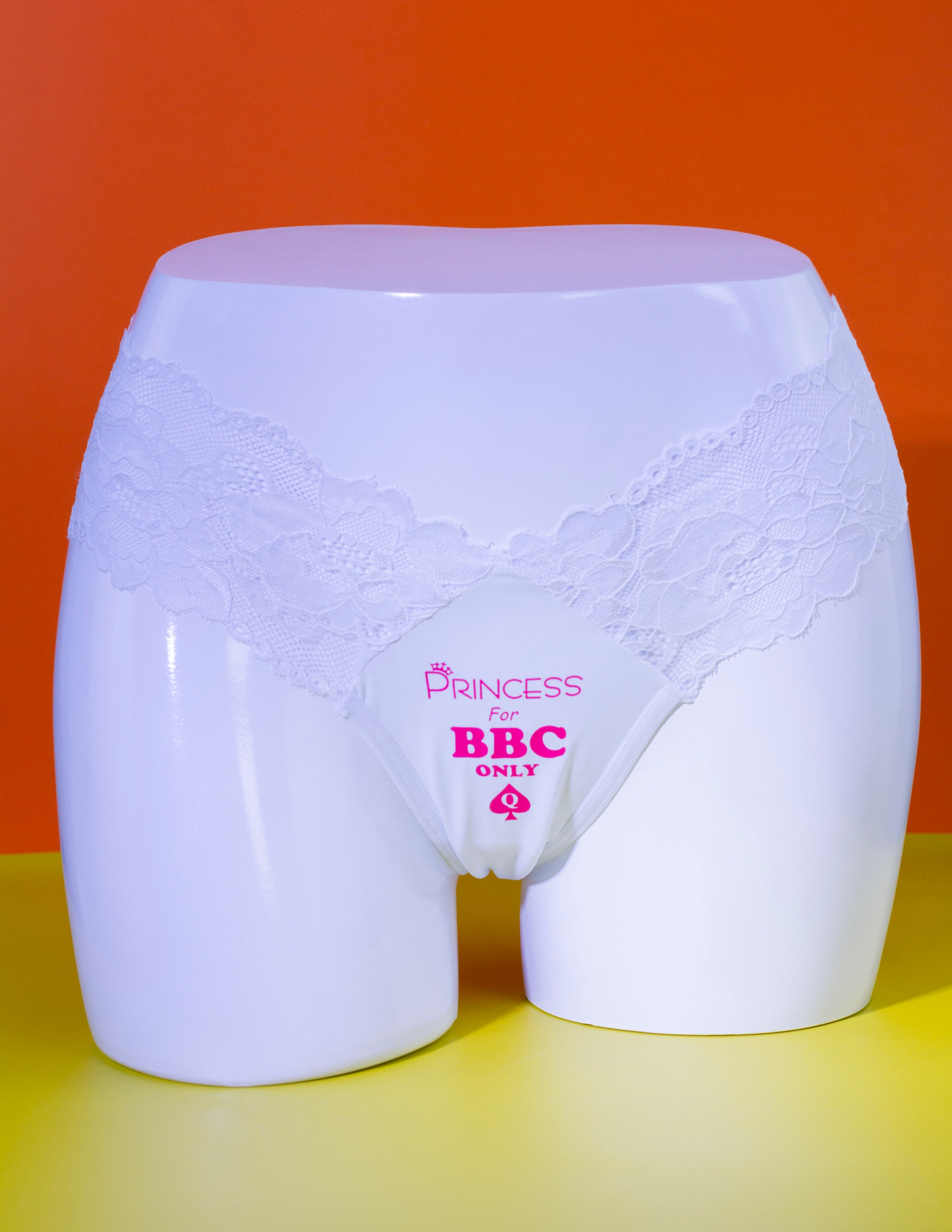 Bbc Queen Of Spades Lace Princess For Bbc Hotwife Women Thong Etsy