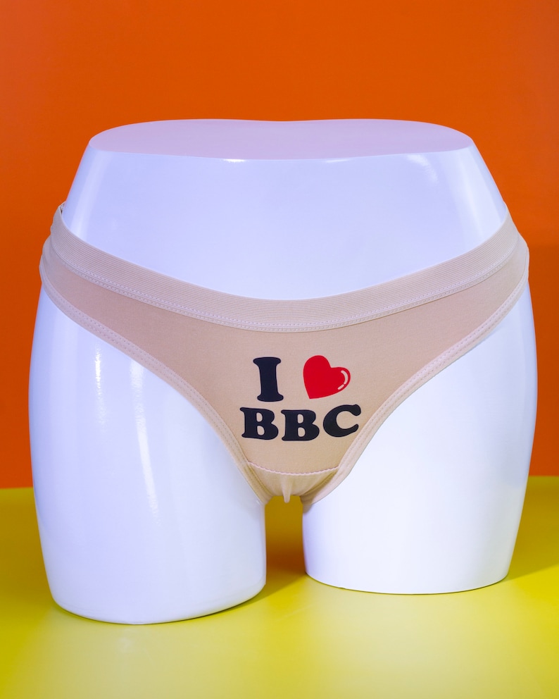 BBC Hotwife I LOVE BBC Qos Vixen Milf Woman Thong Panty - Etsy Australia