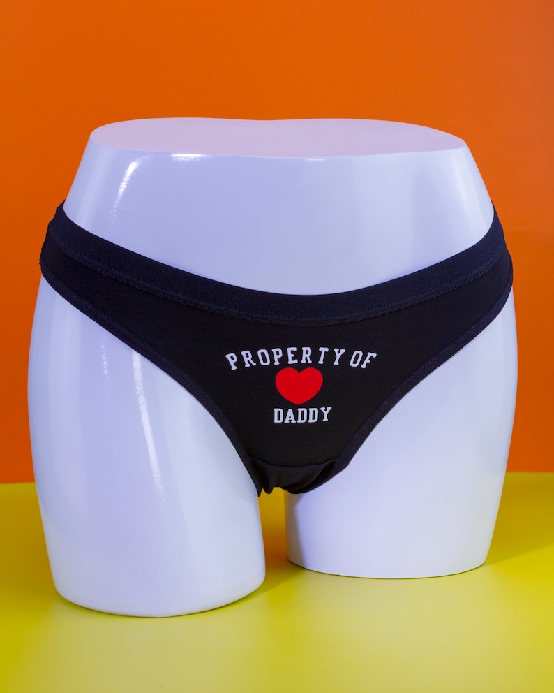 Property Of Daddy Hotwife Vixen Women Underwear Panty Etsy