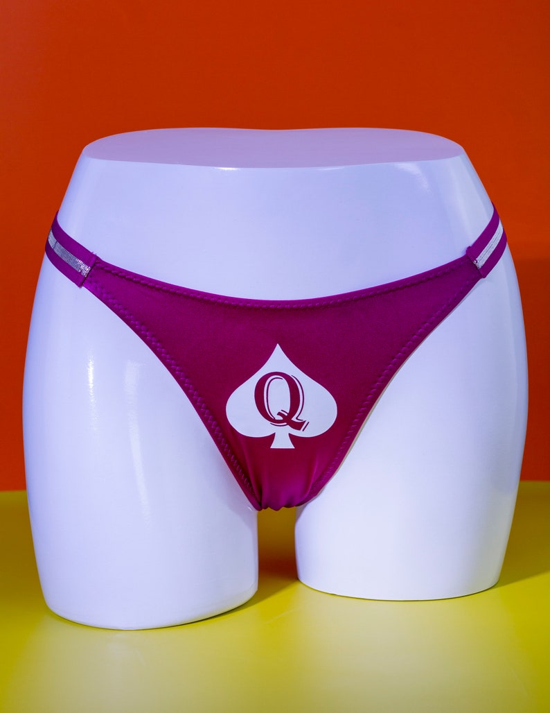 BBC Hotwife Queen of Spades Women Qos Thong Panty - Etsy