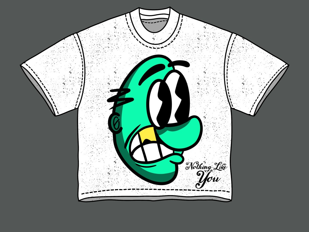 T-shirt Mock-up Outline for Procreate - Etsy