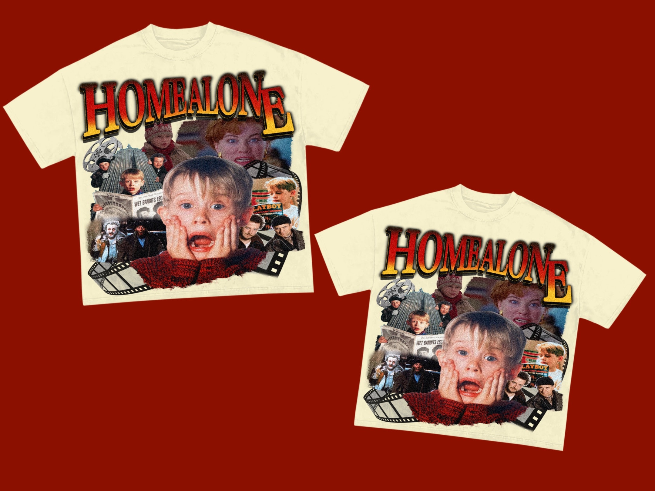 Home Alone Sublimation PNG Design - Etsy