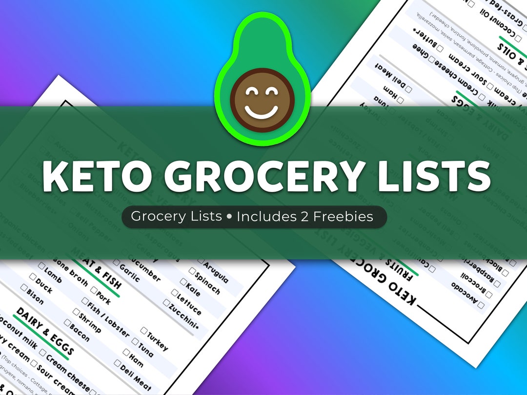 KETO GROCERY List. Keto Food List. Keto Grocery Cheatsheet. Keto ...