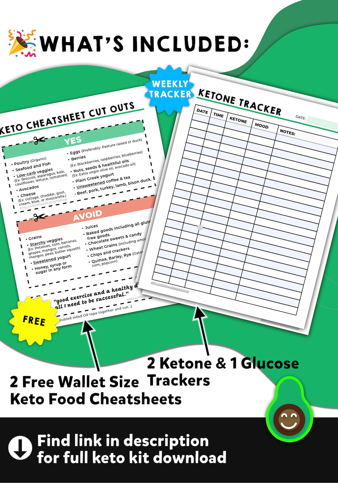 KETONE TRACKER. Ketogenic Food Log. Macro Tracker. Personal Trainer ...