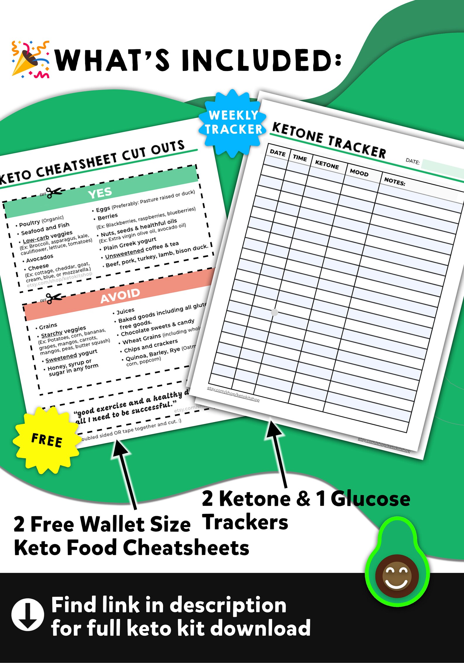 KETONE TRACKER. Ketogenic Food Log. Macro Tracker. Personal Trainer ...