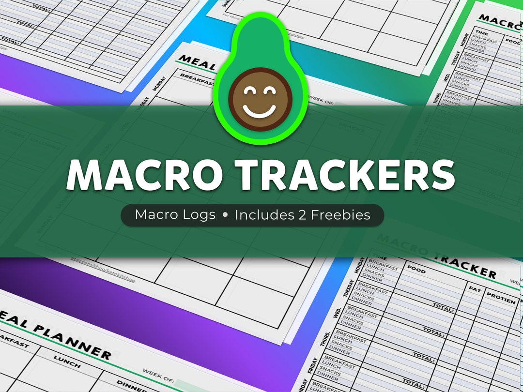 MACRO TRACKER. Food Log. Macro Ketone Tracker. Personal Trainer Program ...