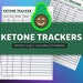 KETONE TRACKER. Ketogenic Food Log. Macro Tracker. Personal Trainer ...