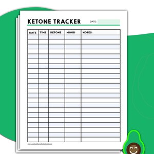 KETONE TRACKER. Ketogenic Food Log. Macro Tracker. Personal Trainer ...