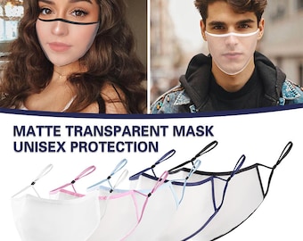 See Through Mask - Etsy