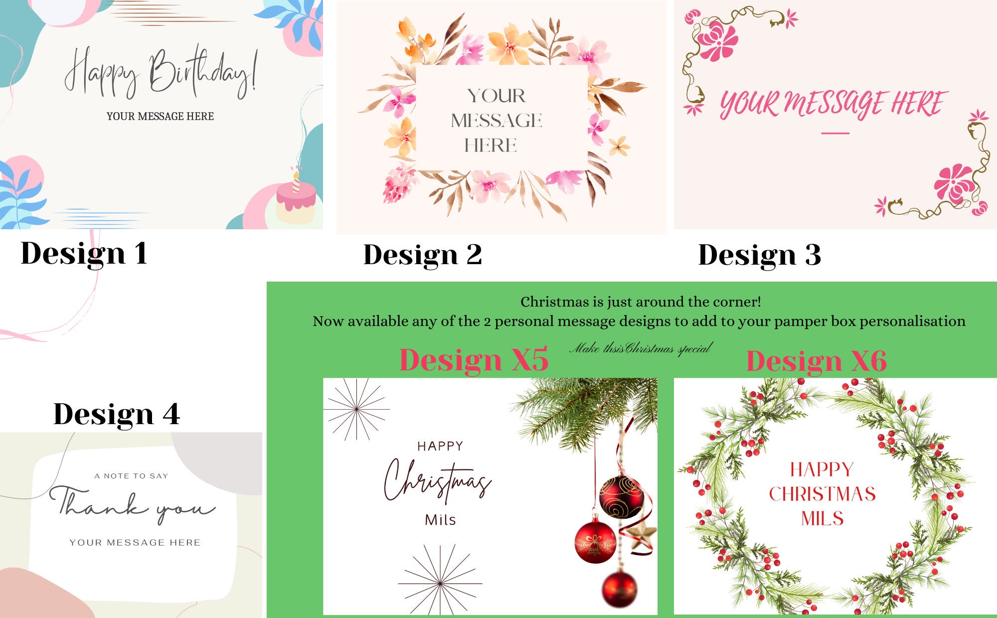 Pamper Box for Her Hug in a Box Personalised Gift Box - Etsy UK