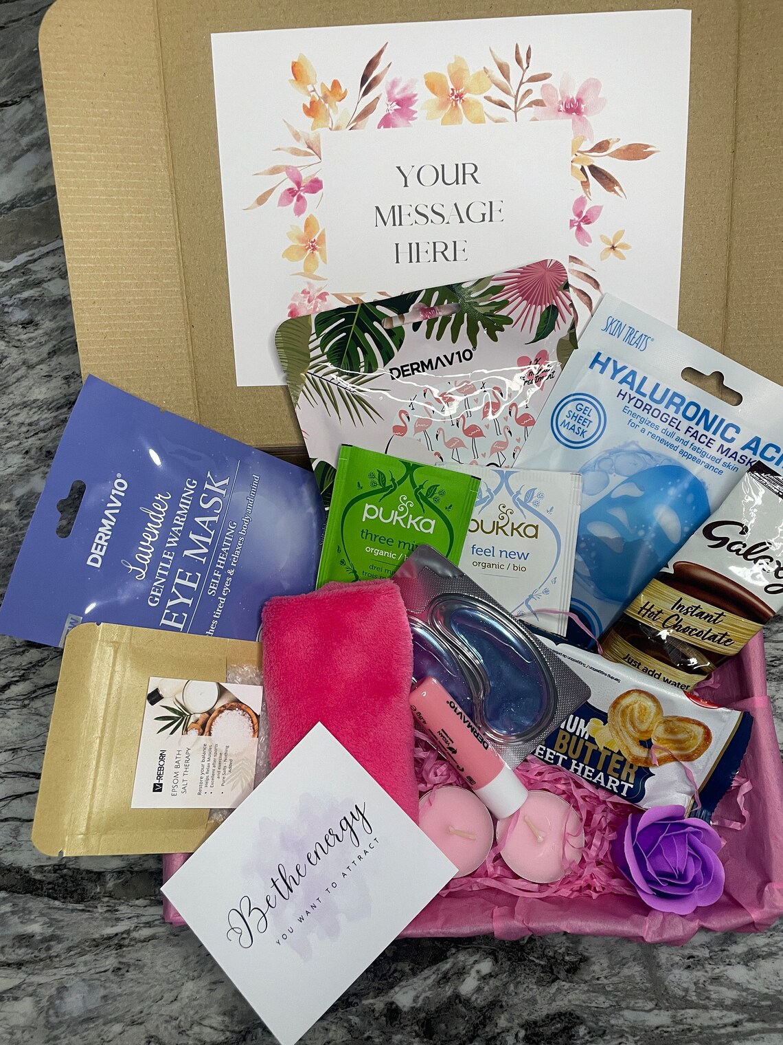 Pamper Box for Her Hug in a Box Personalised Gift Box - Etsy UK