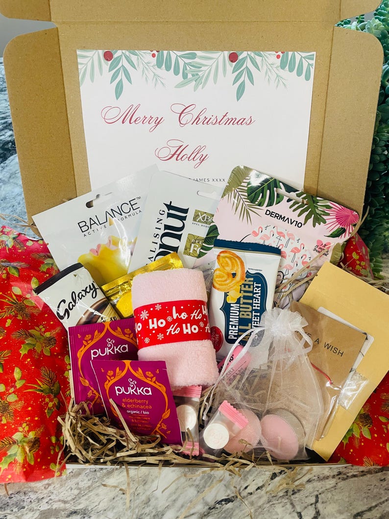 Pamper Box for Her Hug in a Box Personalised Pamper Box Beauty Gift Box ...