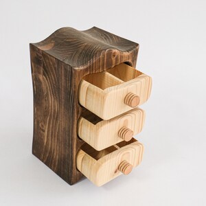 Lithe Shaped Wooden Jewelry Box, Special Wooden Rings, Necklaces ...