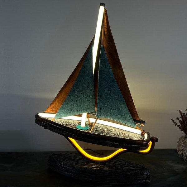 Sailboat Lamp - Etsy