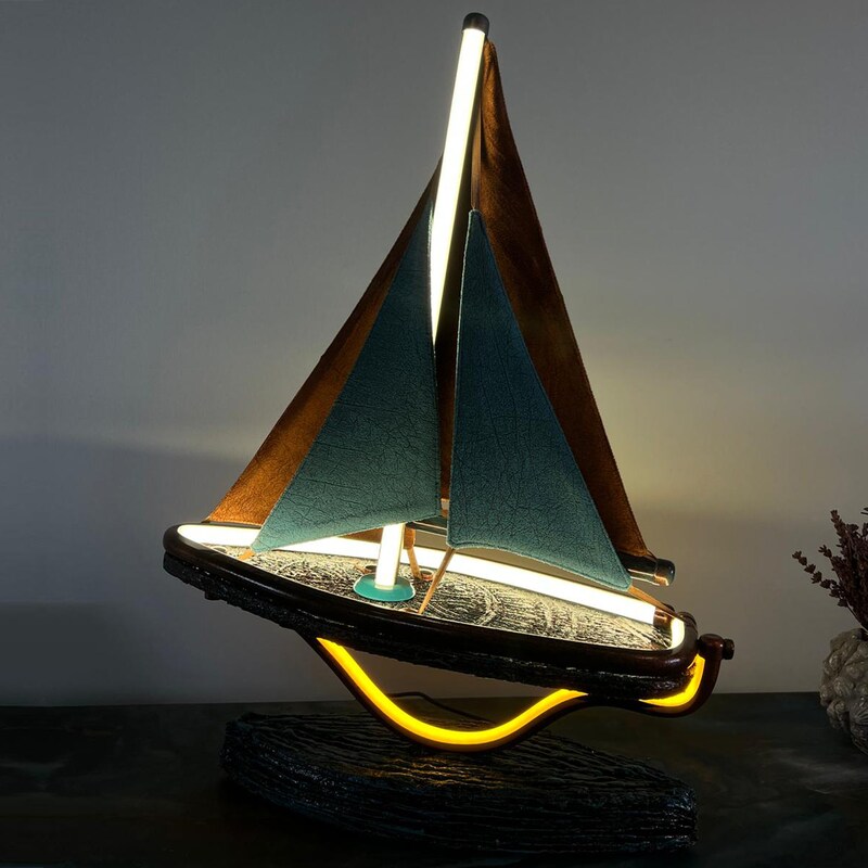 Boat Lamp - Etsy