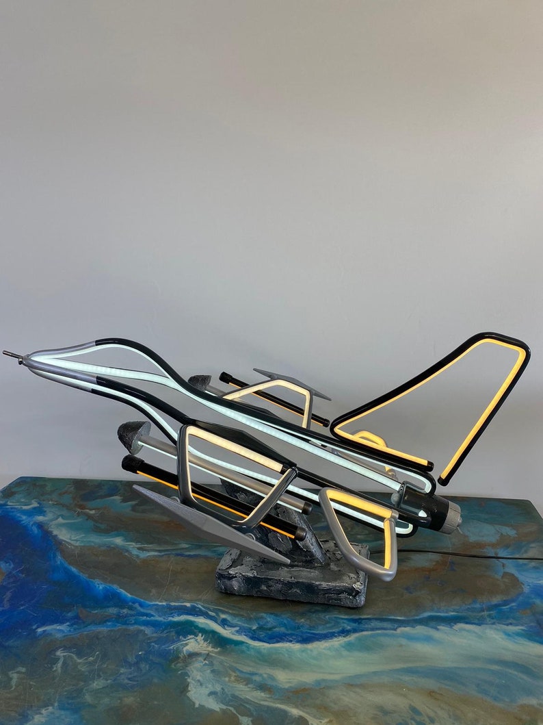 Custom Modern Lamp With Special F16 Fighter Jet Sign, Decorative, Cool ...