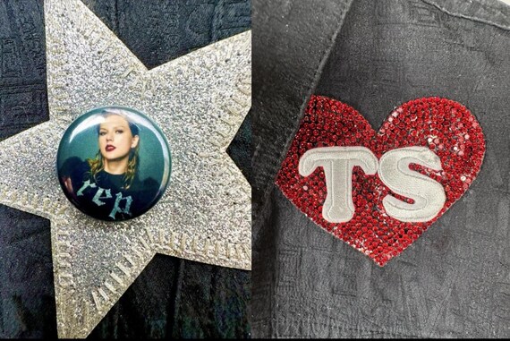 Versace Taylor Swift Reputation Receipt Patch Snake D… - Gem