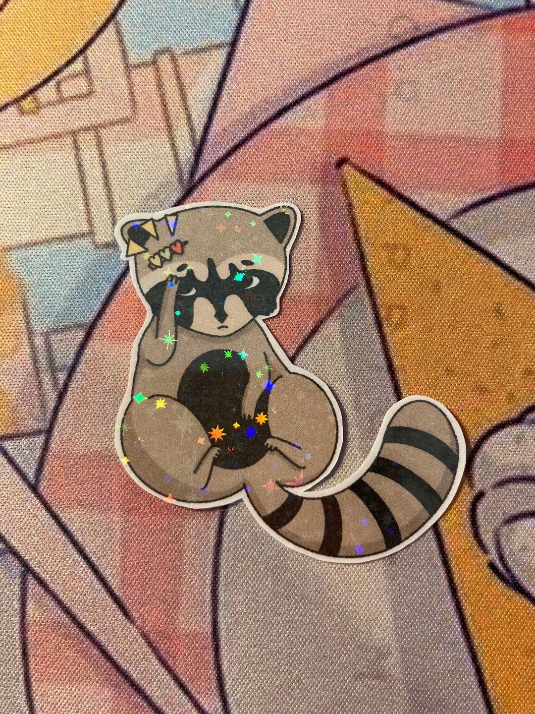 Raccoon Stickers Raccoon Stickers - Etsy