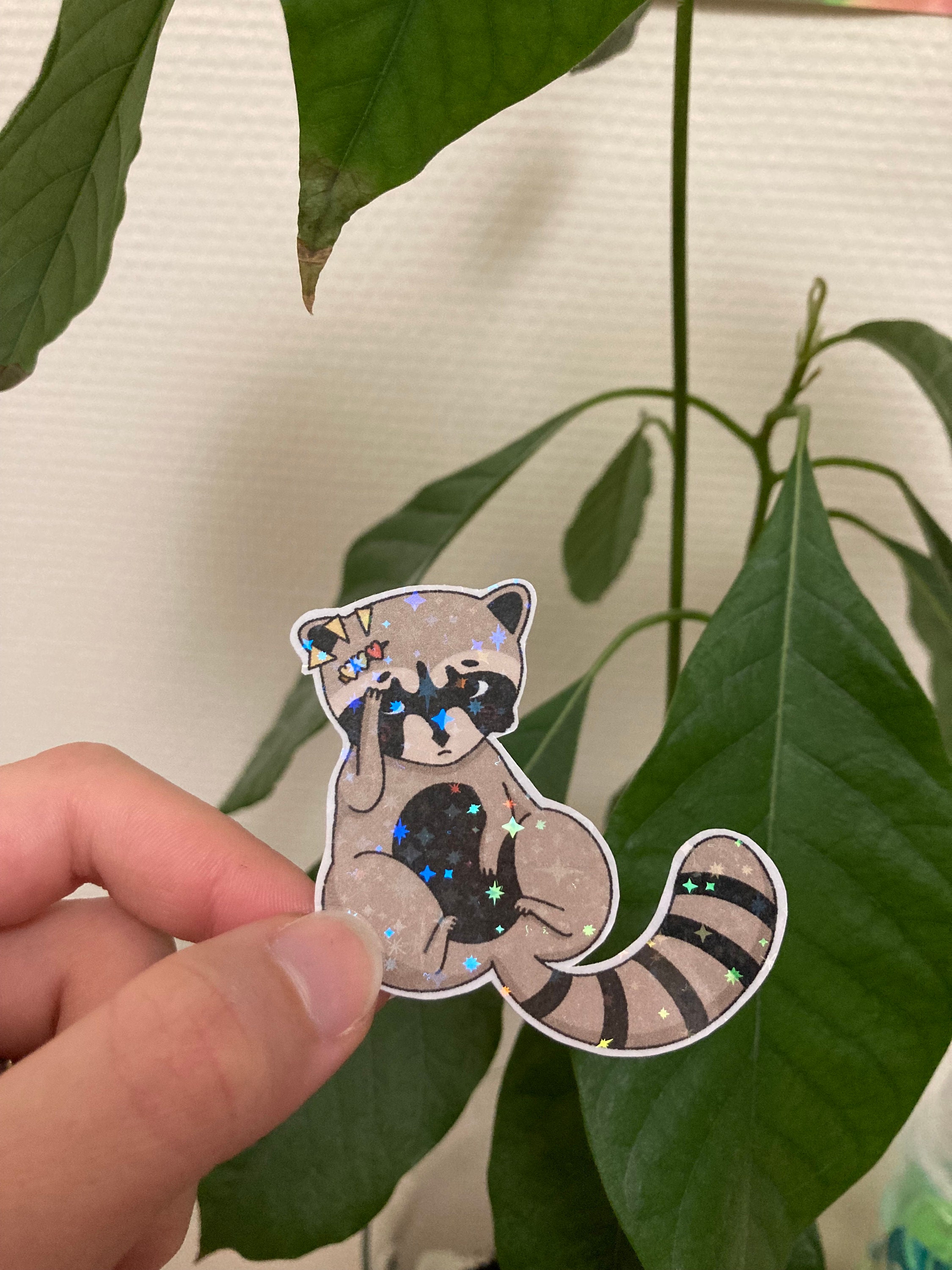 Raccoon Stickers Raccoon Stickers - Etsy