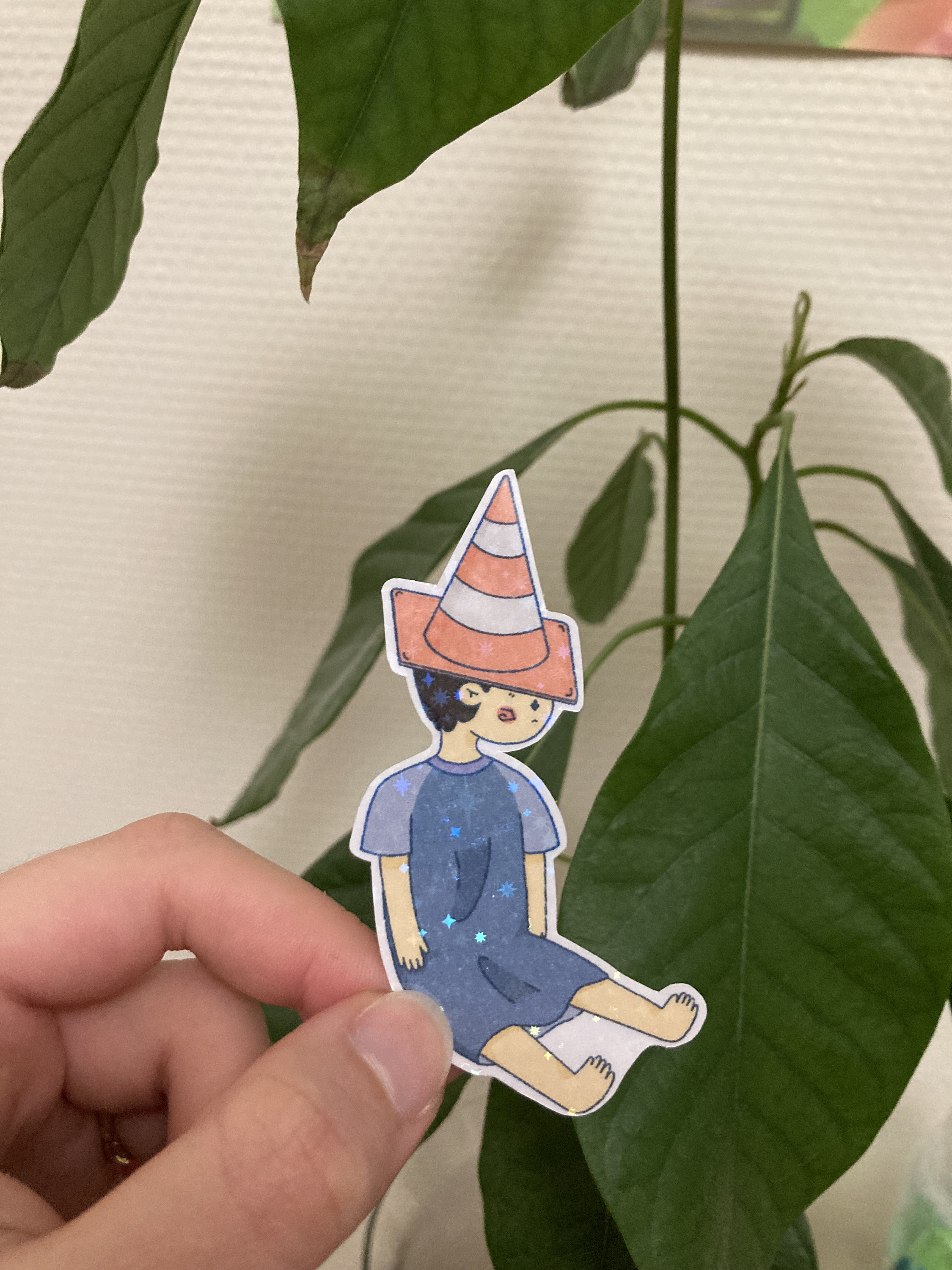 Cone Stickers - Etsy