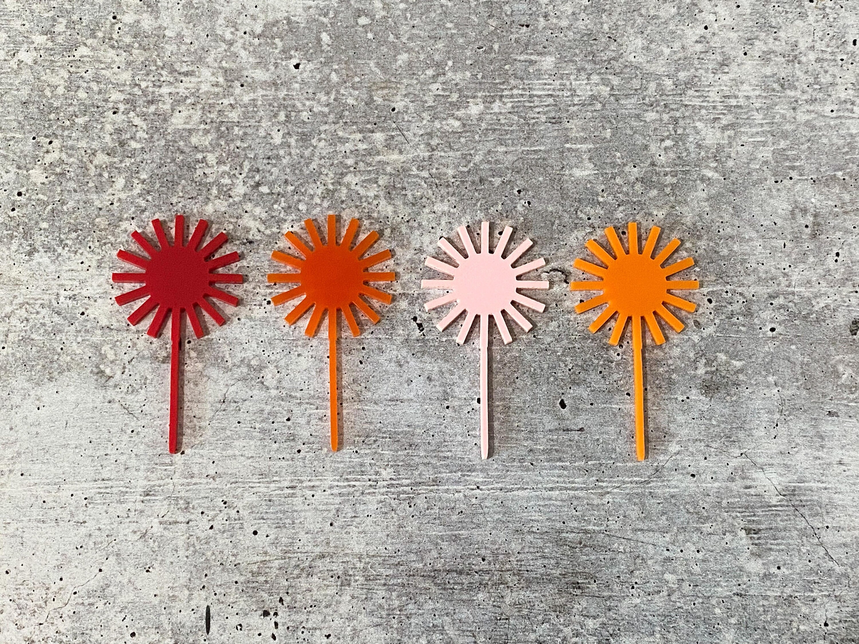 Sun Cupcake Toppers Boho Cupcake Topper Here Comes the Sun - Etsy