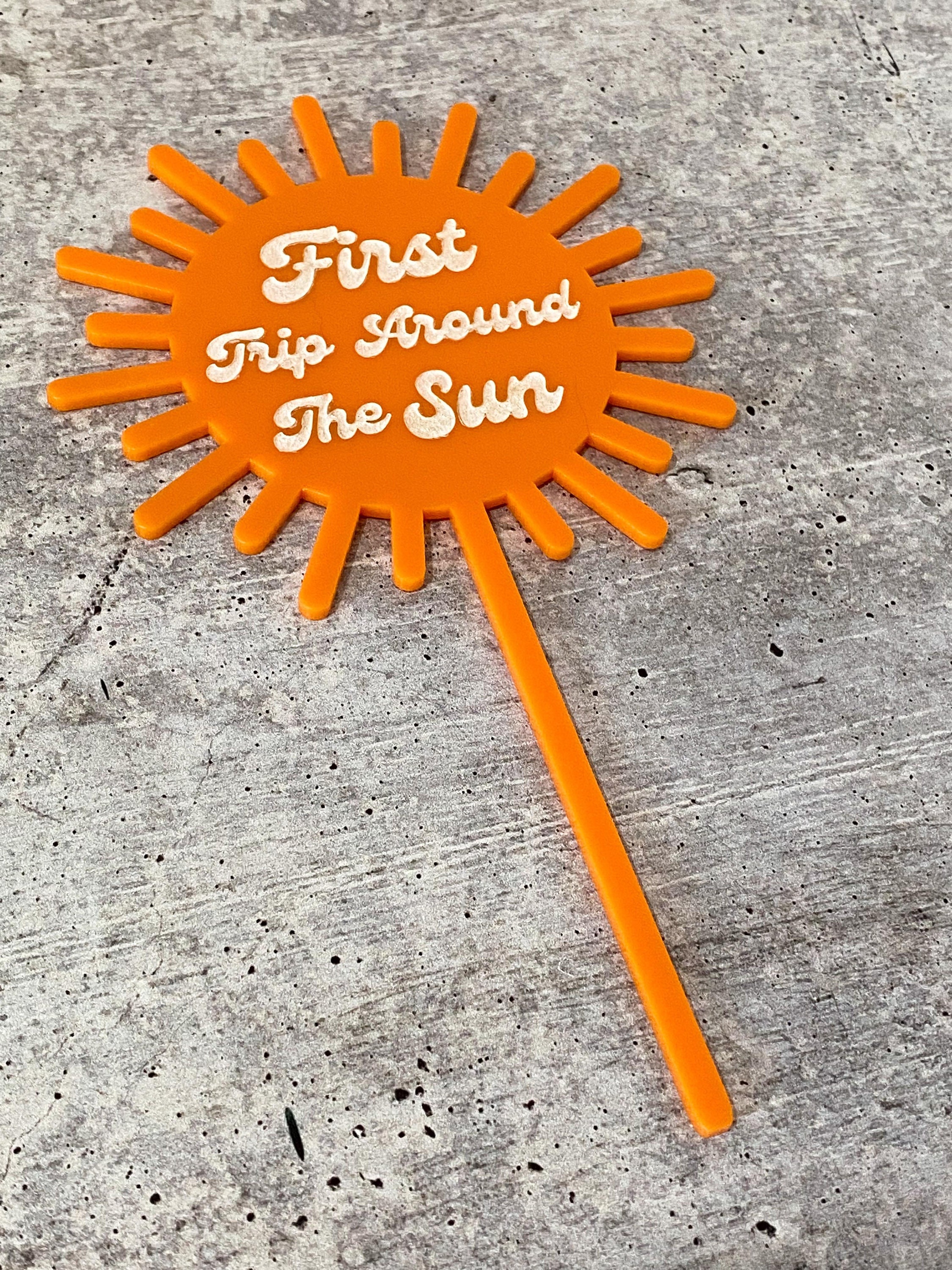 Sun Cake Topper Boho Sun Cake Topperfirst Birthday Cake - Etsy