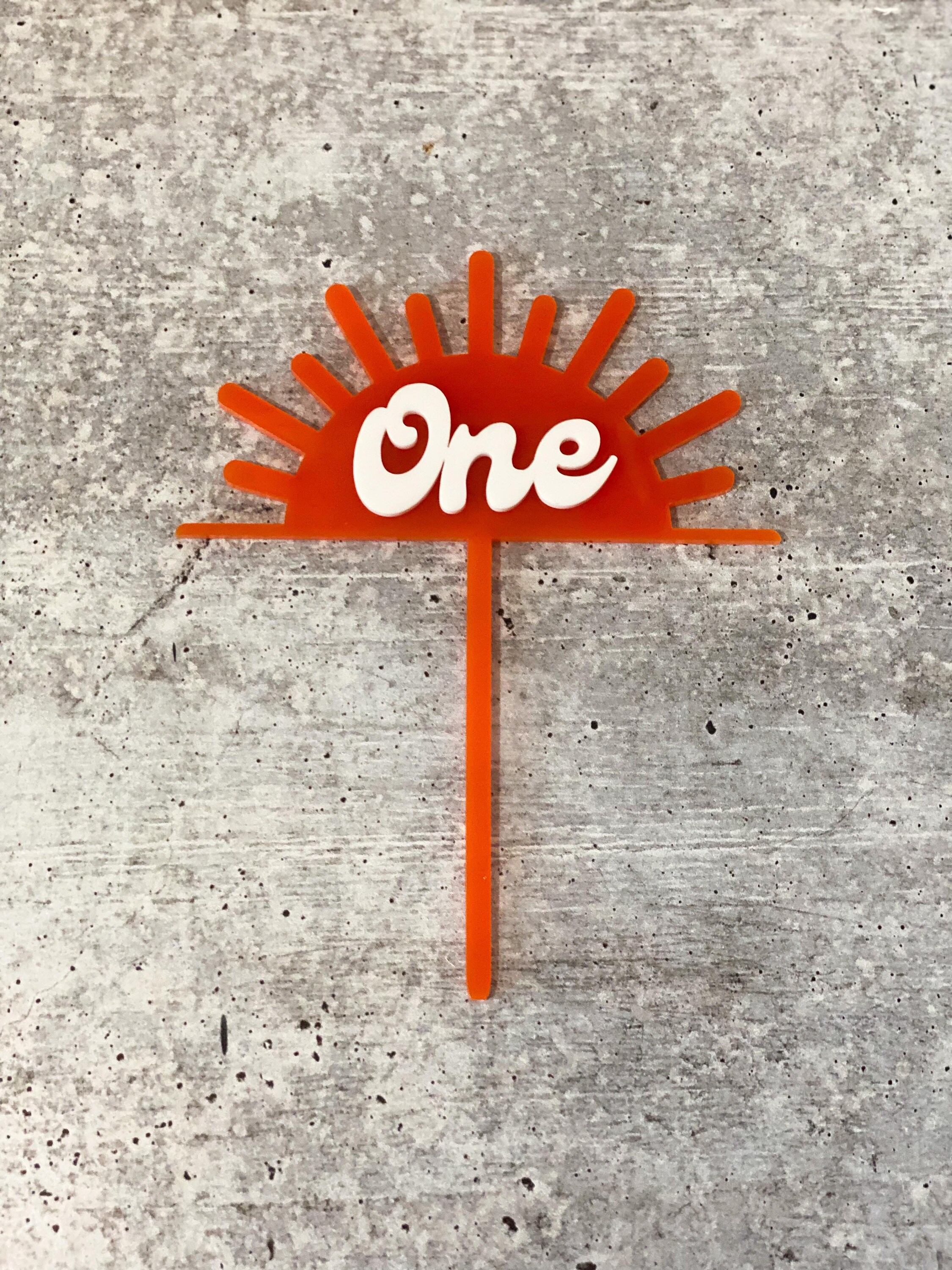 Sun Cake Topper Boho Sun Cake Topperfirst Birthday Cake - Etsy