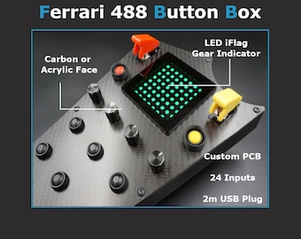 Porsche Button Box - Iflag - Gear Indicator - FREE DELIVERY - Etsy