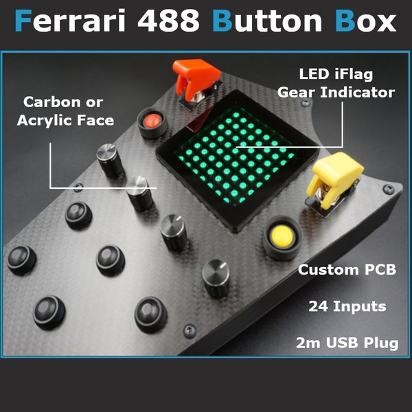 Ferrari Button Box - Etsy