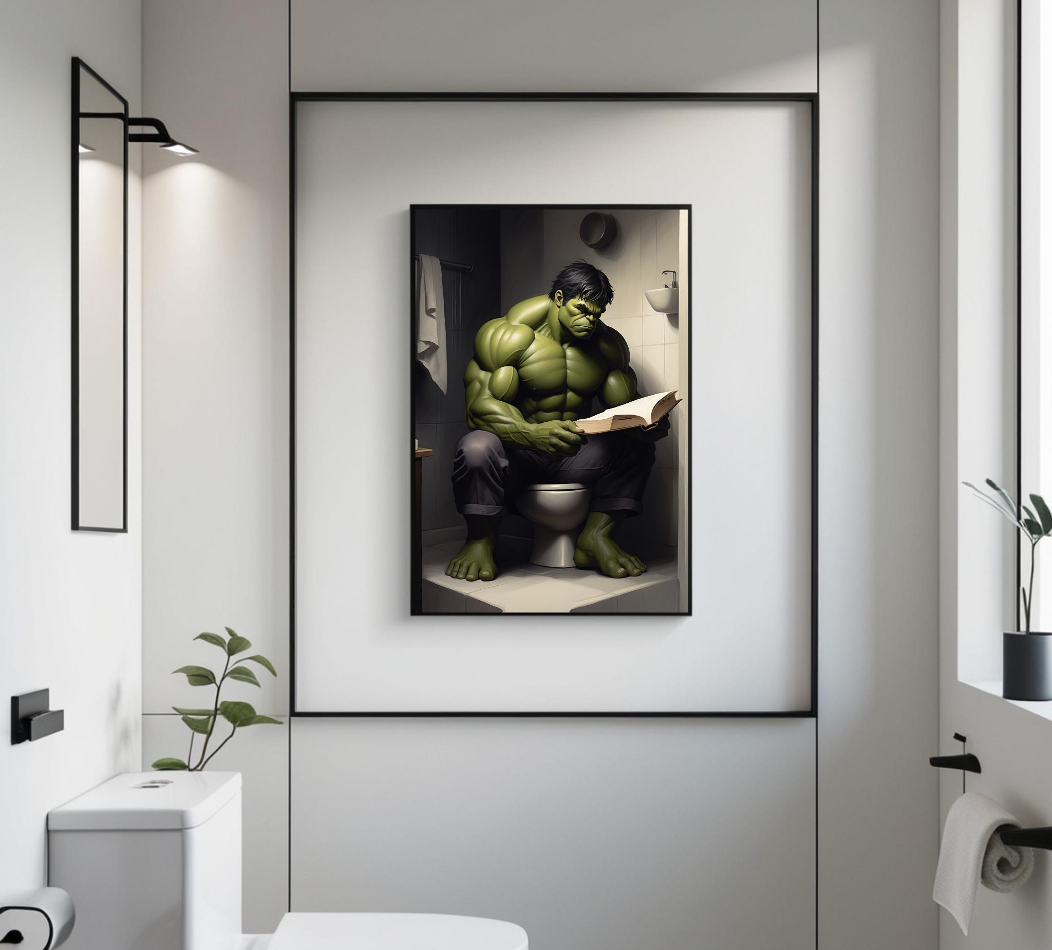 Creative SERIES #68, Marvel Poster Print, Superhero Art Work, Hulk Art ...