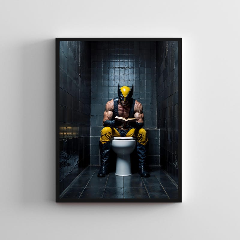 Super Hero Bathroom - Etsy