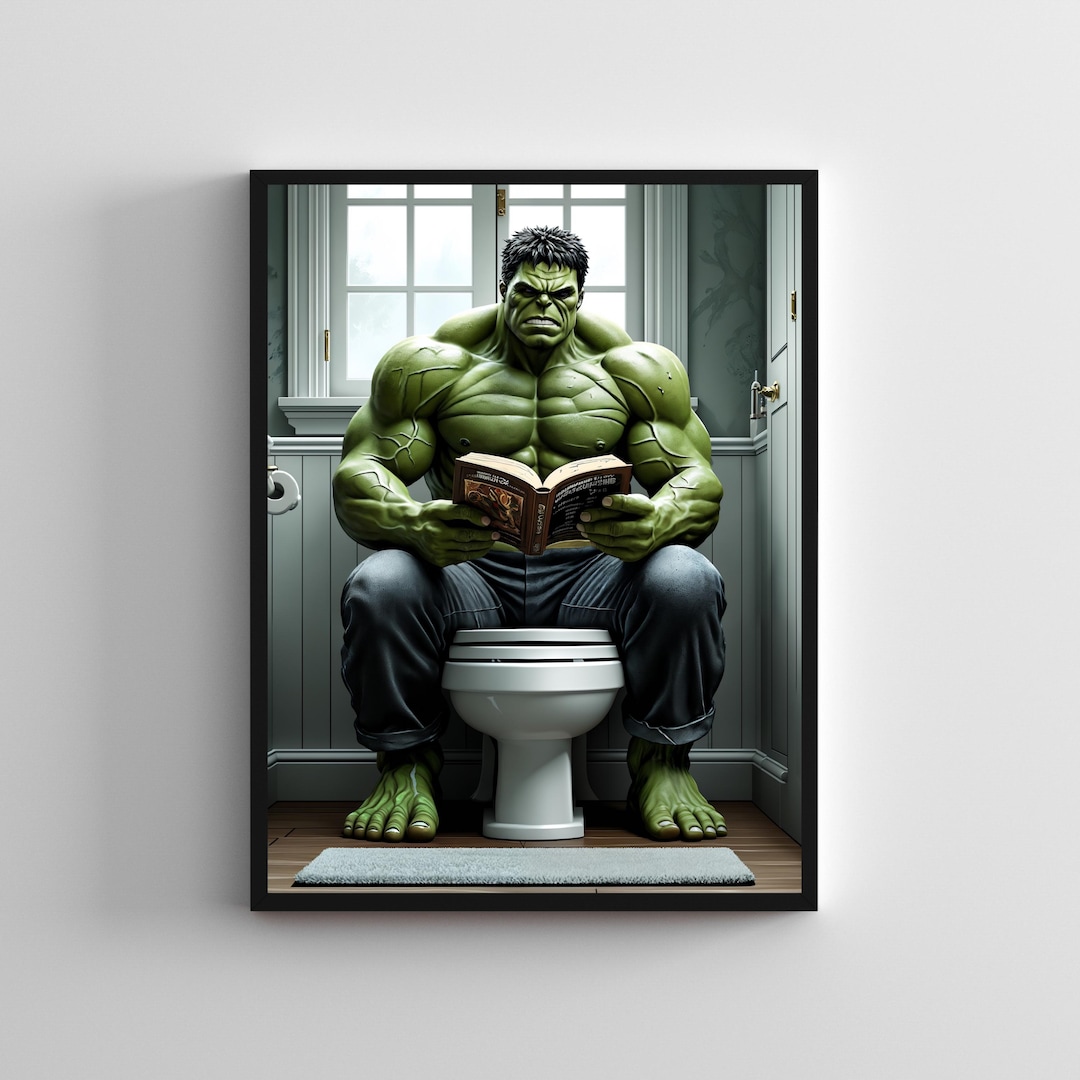Creative SERIES #137, Marvel Poster Print, Superhero Art Work, Hulk Art ...