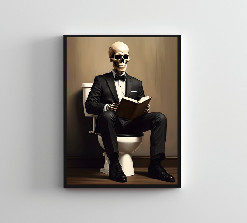 Creative SERIES 49, Funny Wall Art, Funny Wall Poster, Gothic Print ...