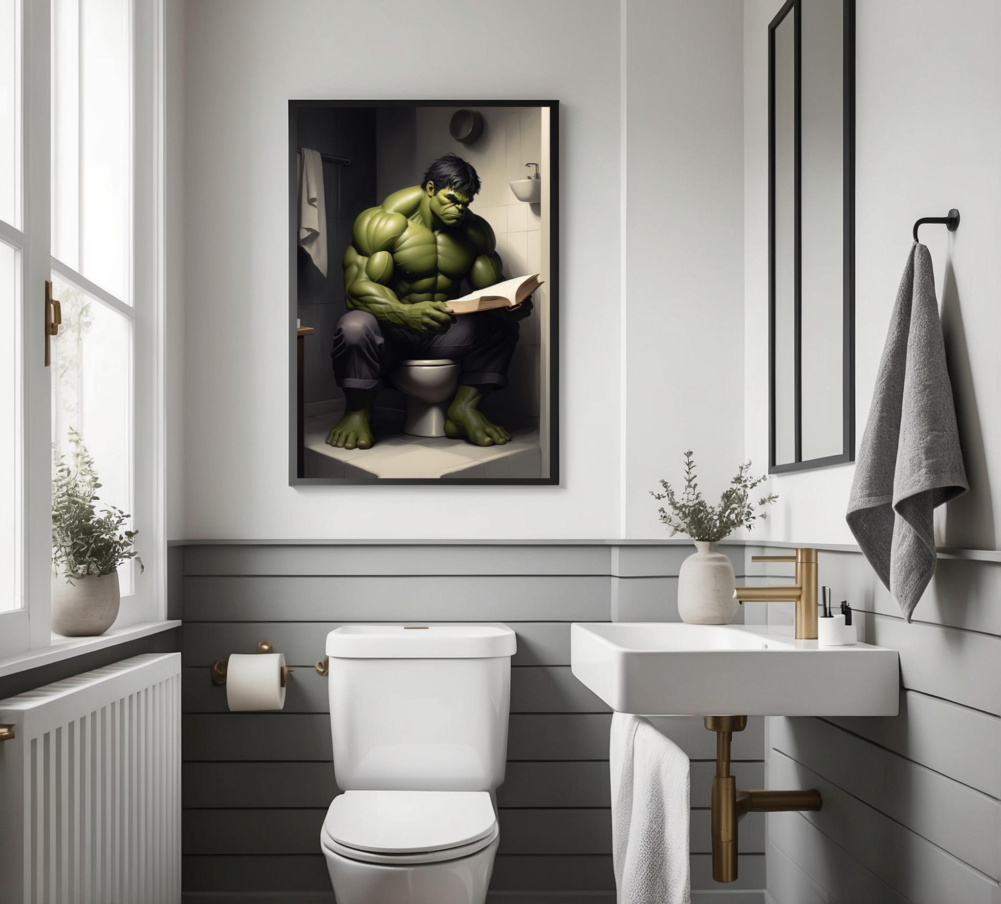Creative SERIES #68, Marvel Poster Print, Superhero Art Work, Hulk Art ...