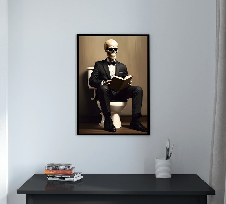 Creative SERIES 49, Funny Wall Art, Funny Wall Poster, Gothic Print ...
