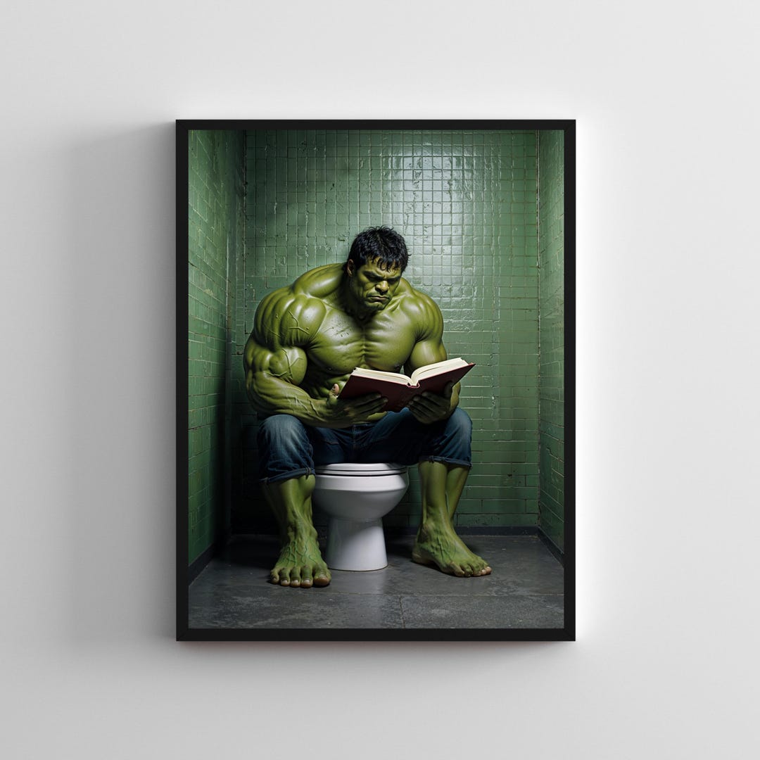 Creative SERIES #93, Superhero Poster Print, Superhero Art Work ...