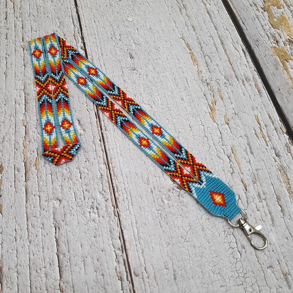 Native American Lanyard - Etsy