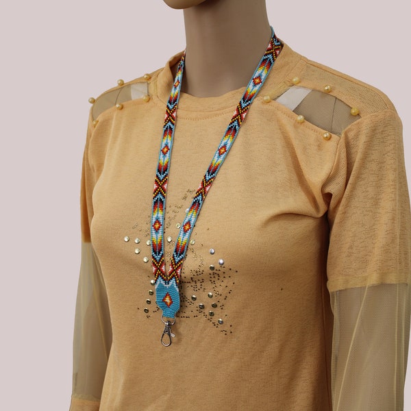 ñative American Beaded Earrings - Etsy