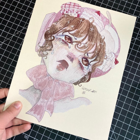 Raspberry Jam 8x10 Art Print Poster Anime Wall Art | Etsy