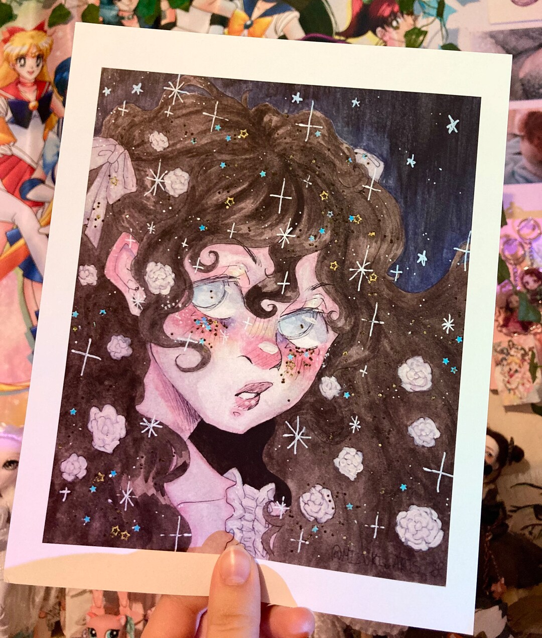 Julieta Art Print| 8”x10” (INCHES) Wall Art Print| Aesthetic, Dollcore ...