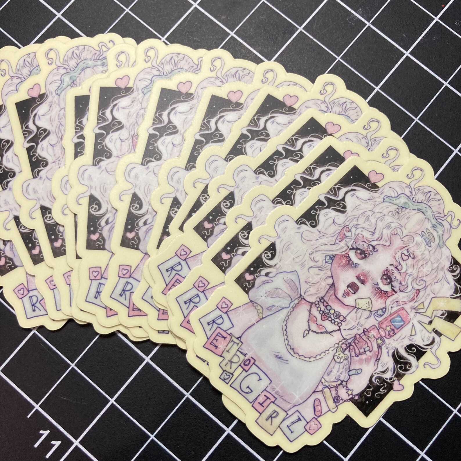 Y2k Vinyl Sticker2.22x3 90s Aesthetic Waterproof Sticker - Etsy