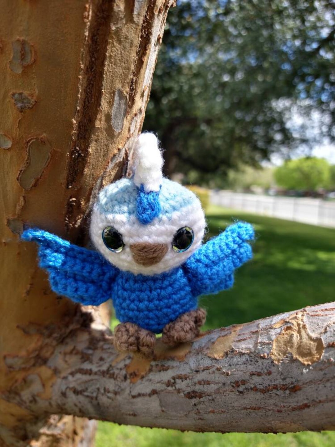 Baby Ice Phoenix Crochet Stuffed Toy - Etsy