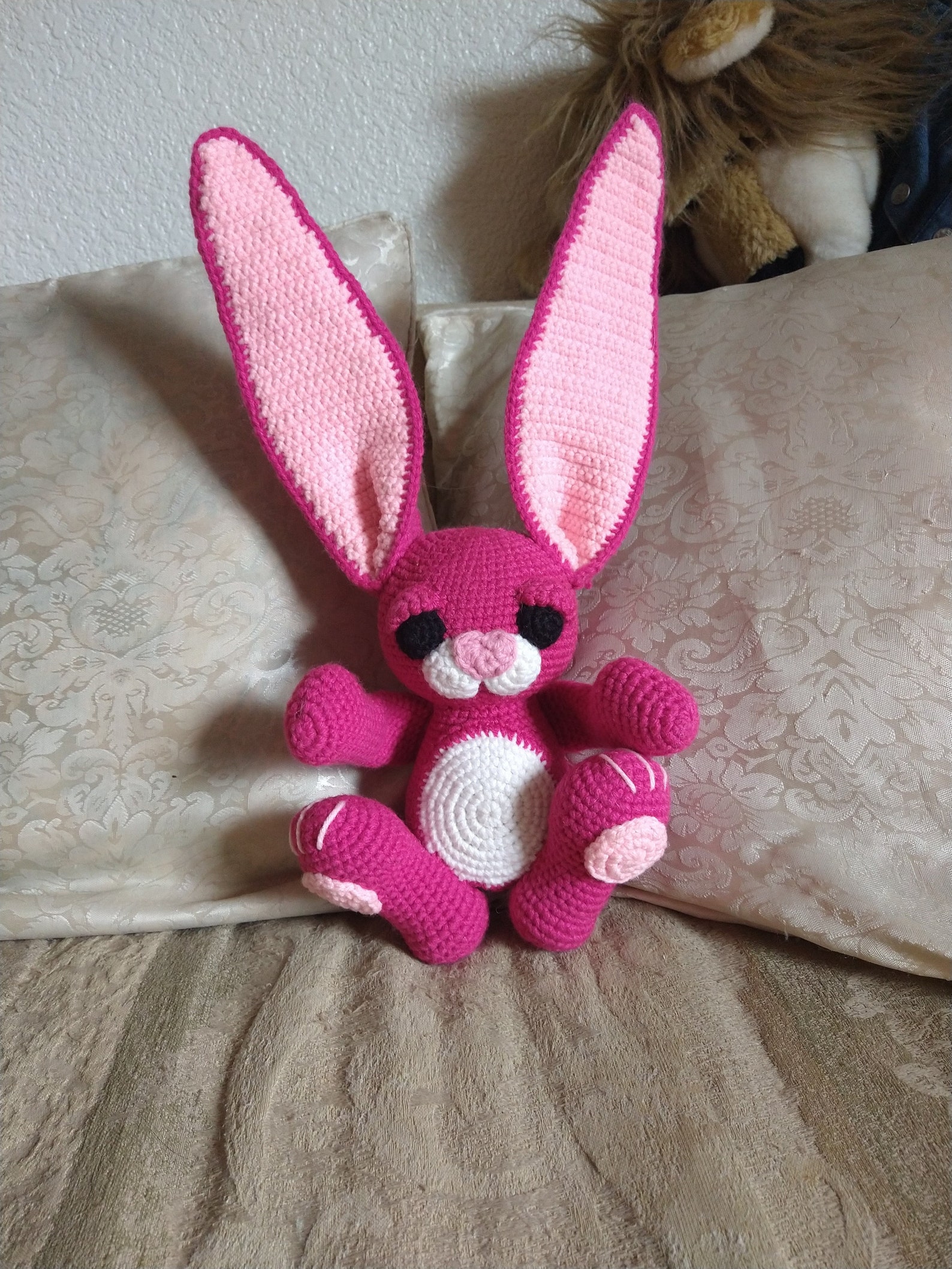 Pink Bunny Rabbit - Etsy