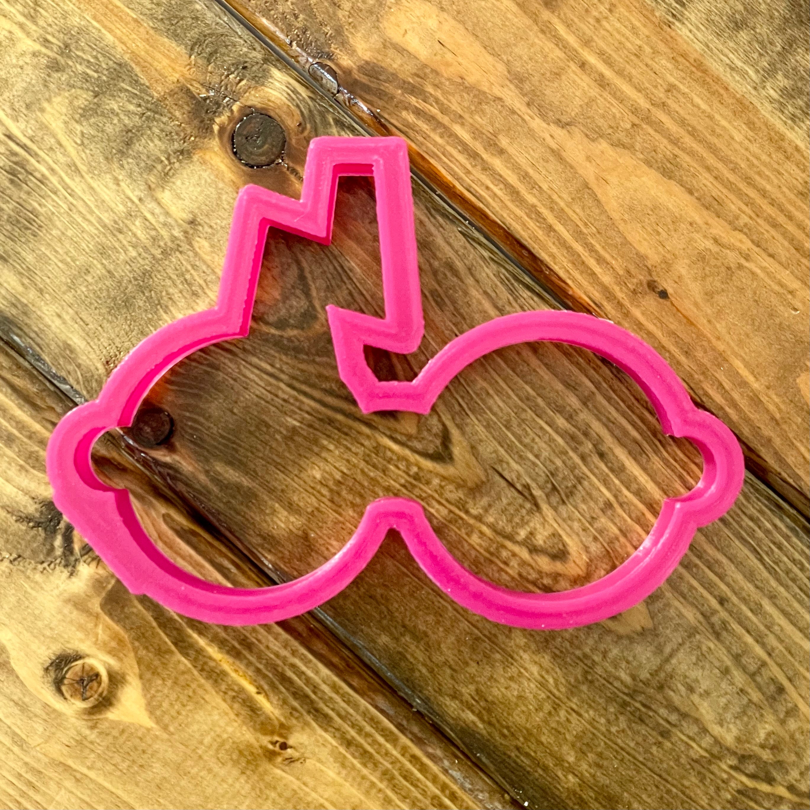 Eye Glasses Cookie Cutter With Electric Bolt Like a Wizard. - Etsy