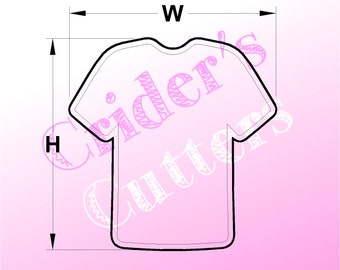 Baseball Cutter, Cute Baseball Jersey Shirt Cookie Cutter, Sports ...