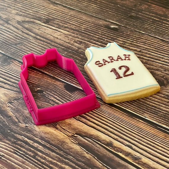 Basketball Jersey Cookie Cutter | Etsy