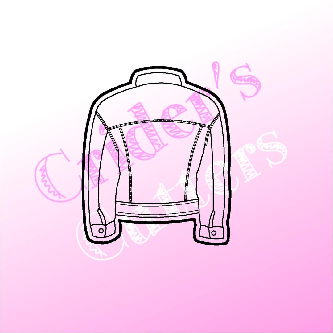 Jean Jacket Cookie Cutter - Etsy