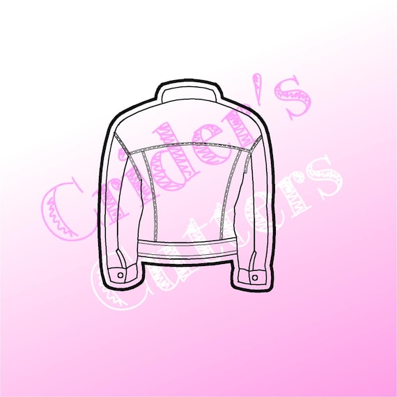 Jean Jacket Cookie Cutter - Etsy