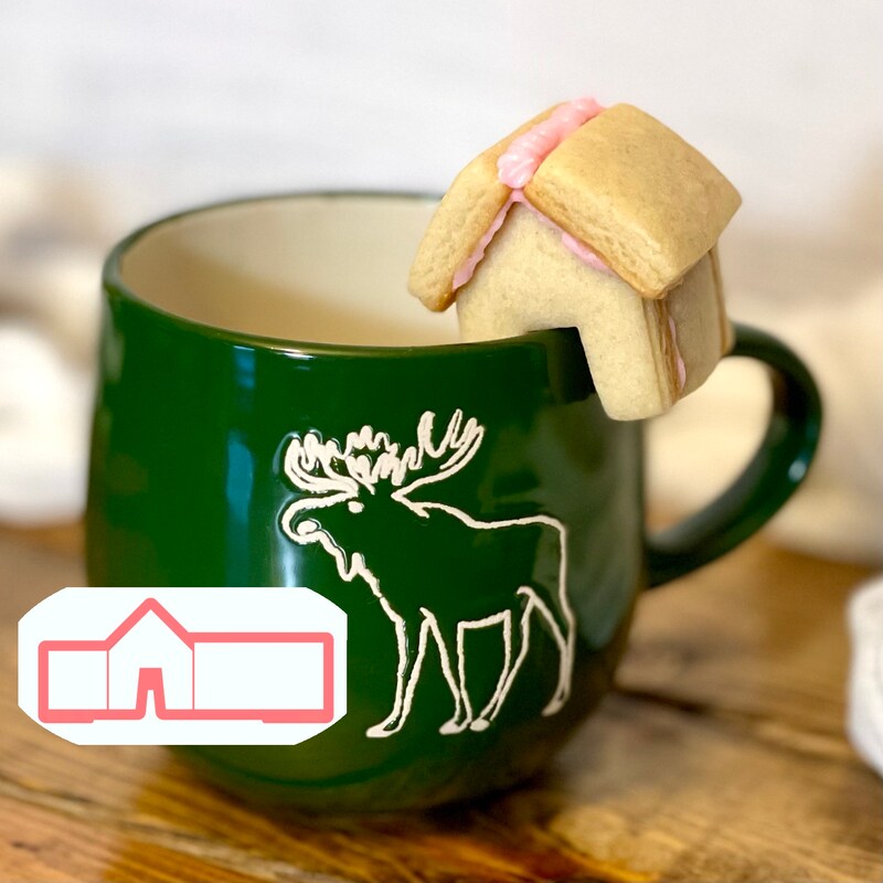 Gingerbread Mug Topper - Etsy