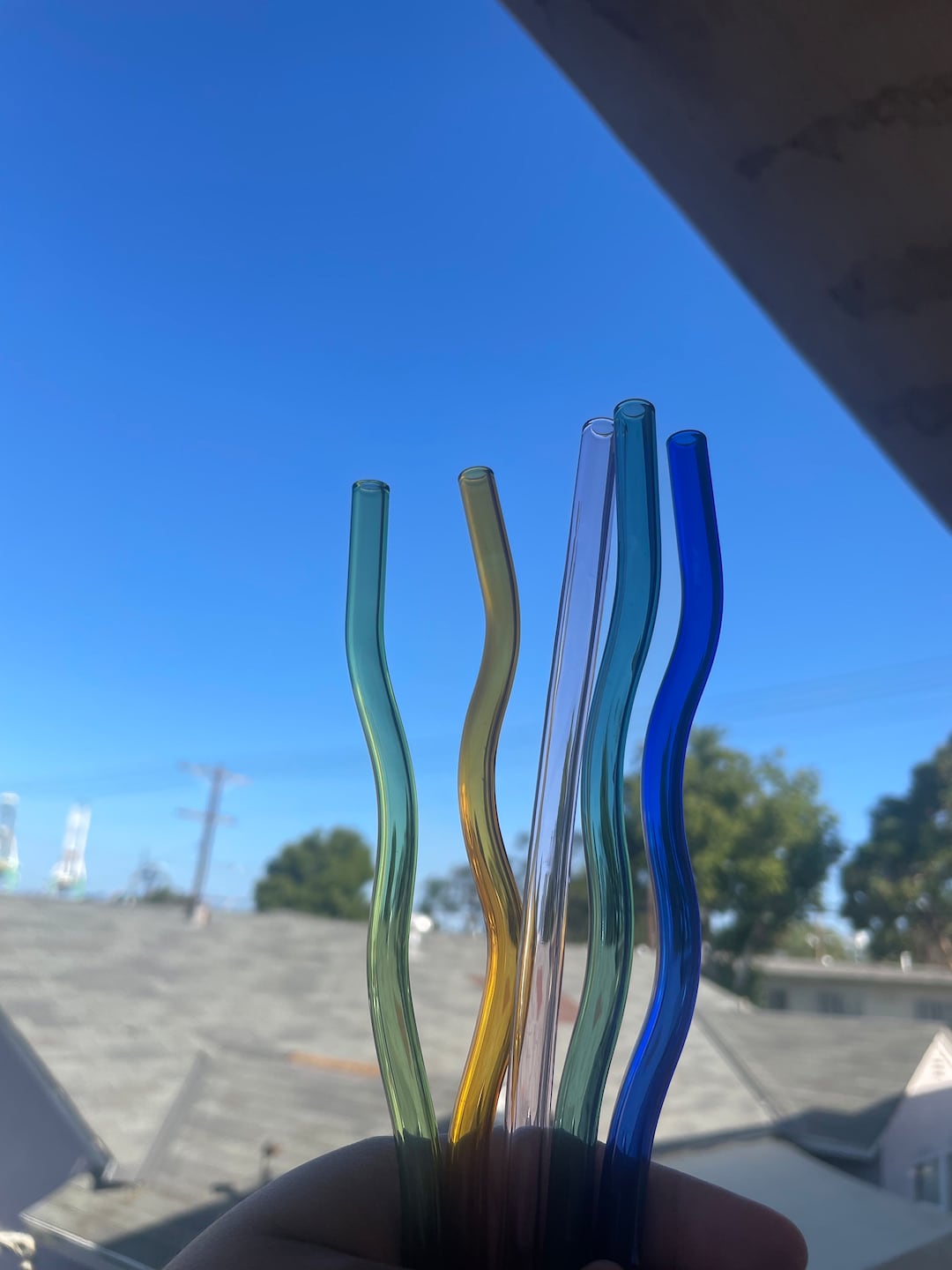 Glass Straws | Swiggle Straw | Curve Straw - Etsy